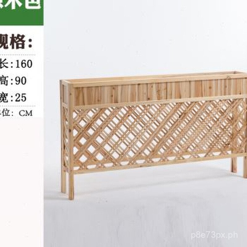 Anticorrosive Wood Flower Stand Partition Dining Room Indoor Balcony ...