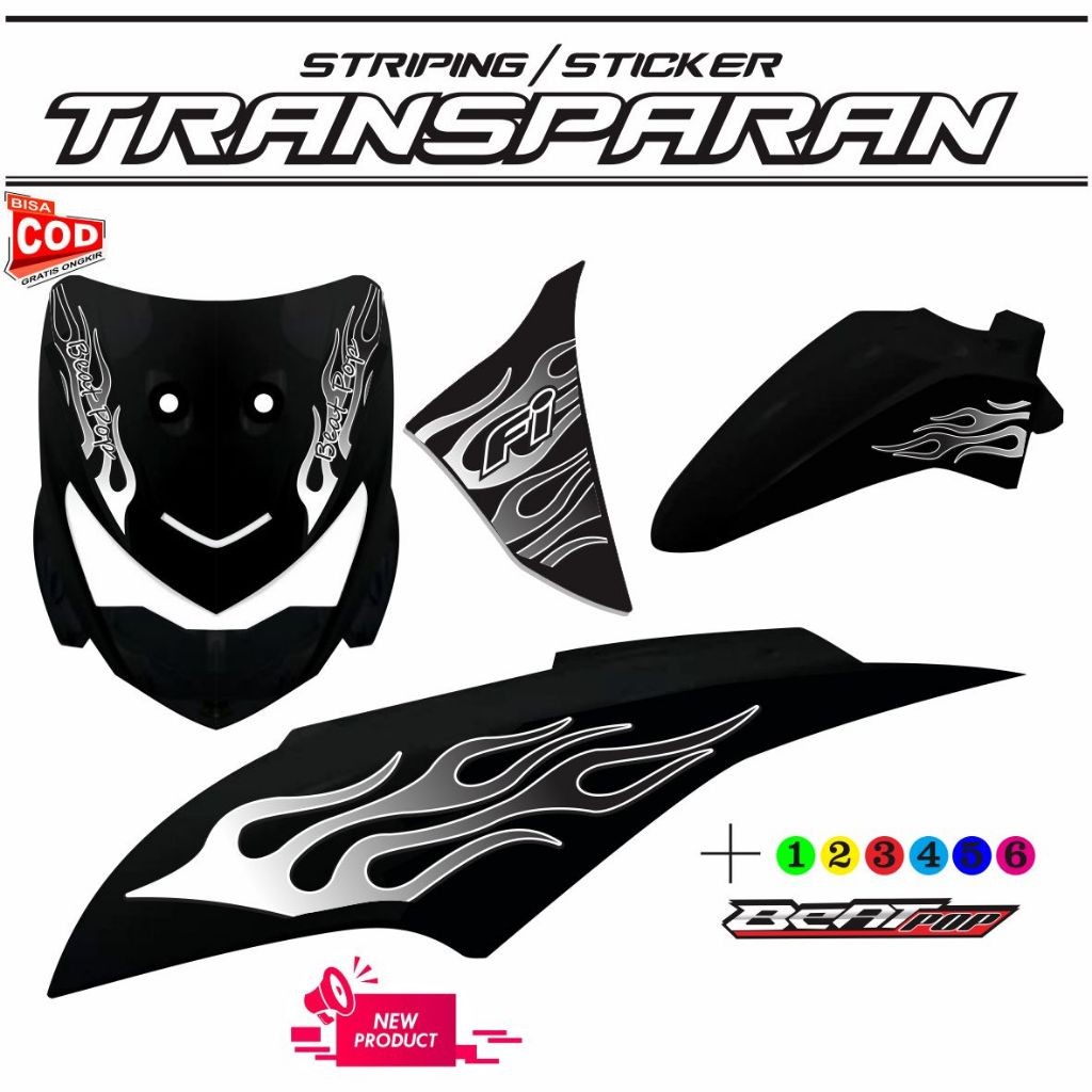 VARIATIONS ON BEAT POP TRANSFER MOTORCYCLE STRIPING MOTIFS BEAT POP ...