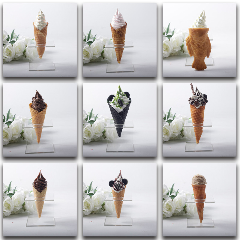 Simulation Ice Cream Model Cone Ice Cream Cone Ice Cream Giant Crunch ...