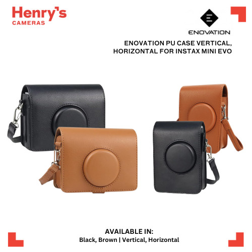 ENOVATION PU CASE VERTICAL, HORIZONTAL FOR INSTAX MINI EVO - Henry's ...