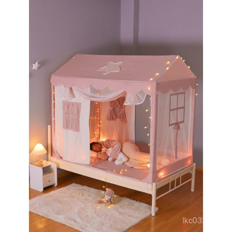 Anti-Fall Treehouse Baby Dream Bed Girl Princess Prevent Falling ...