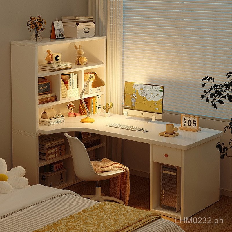 Dressing Table Computer Desk Bedroom Makeup Table Integrated Writing ...