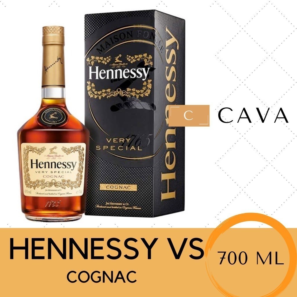 Hennessy VS 700ml Cognac- with BOX VS Cognac | Shopee Philippines