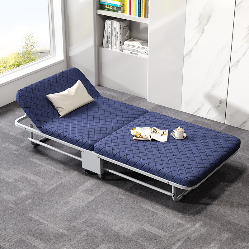 Two-Fold Folding Bed Single Simple Office Nap Bed Portable Nap Bed ...