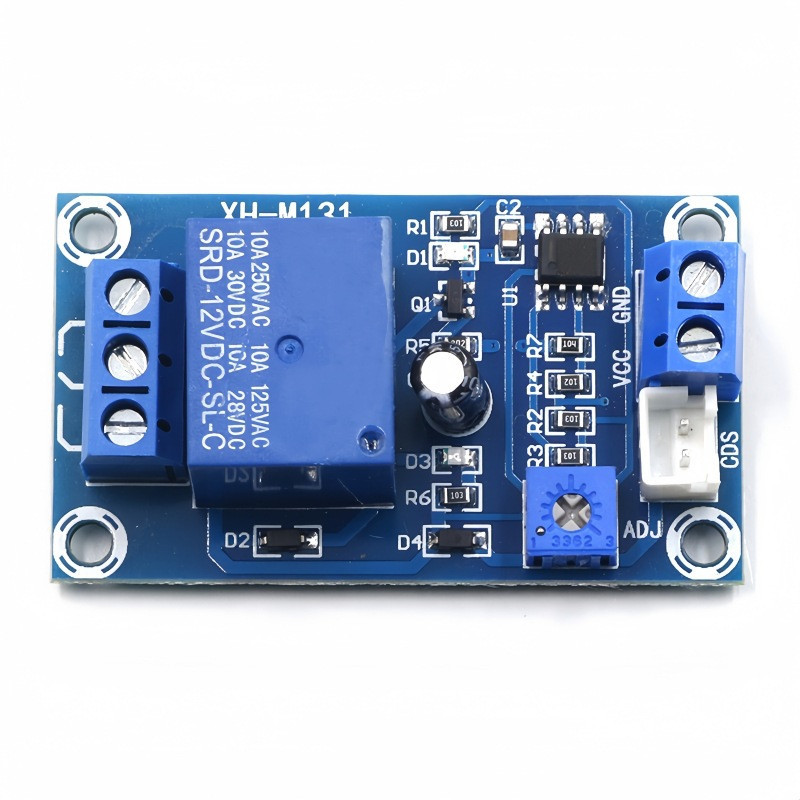 XH-M131 DC 12V Automatic Light Detection Sensor Control Switch Photoresistor Relay Module ...