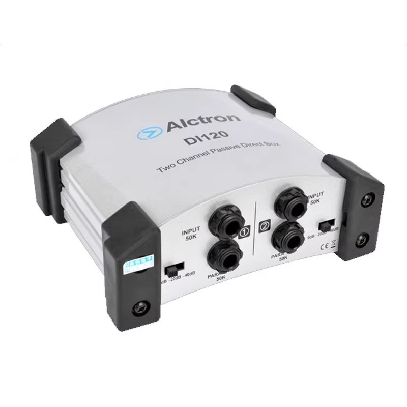 Alctron DI120 Two-Way Passive DI Box Impedance Converter DI BOX Stage ...