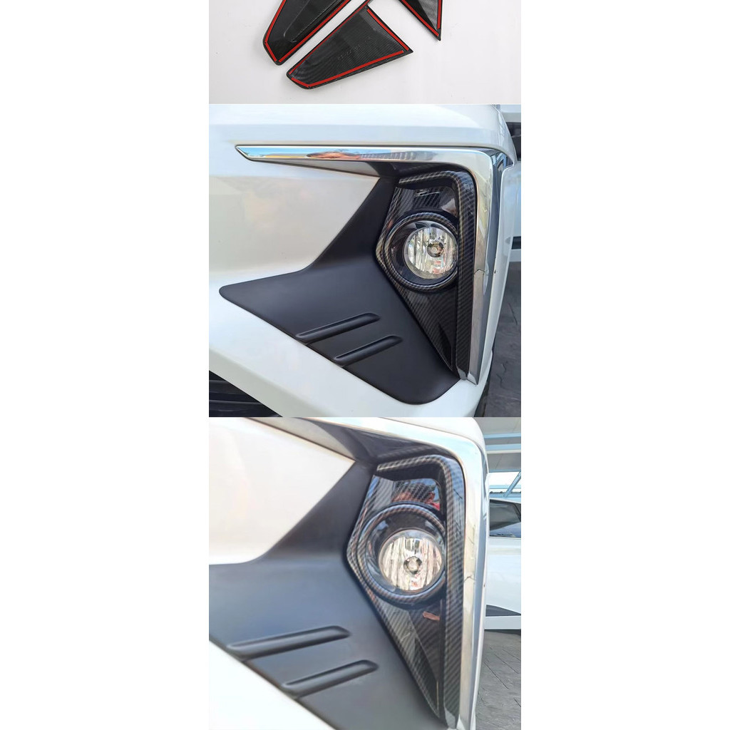 Vtear for Toyota Veloz 2024 2023 2022 Front and Rear Fog Light Frames ...