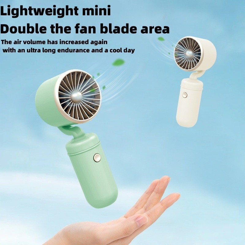 USB Small Chargable fan Rechargeable Handheld Electric mini Fan Student ...