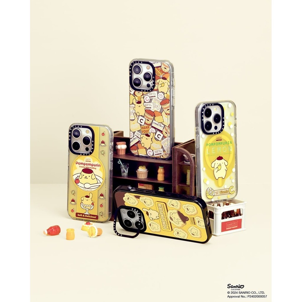 CASECASE X iPhone Sanrio characters - Pompompurin Cases Clear Case ...