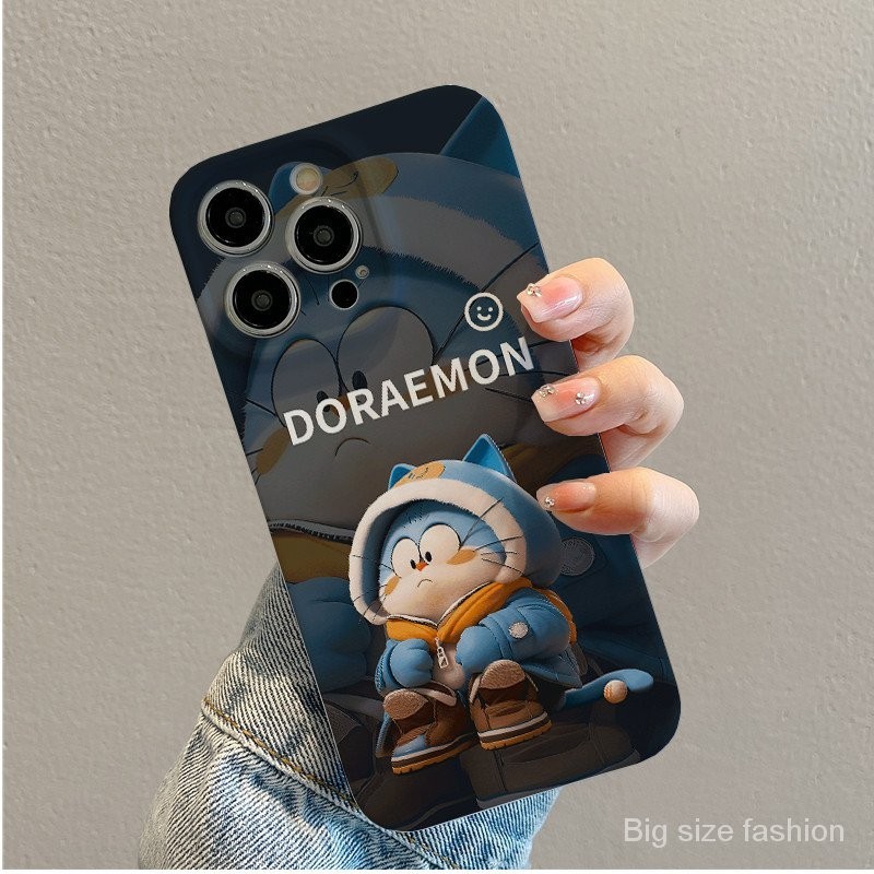Cute cartoon Doraemon hard case full package anti drop hard case phone ...