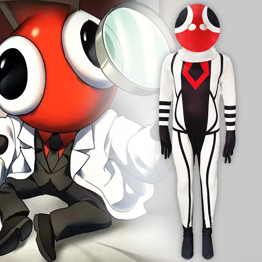 Halloween Cosplay Costume Children Rainbow Friends ROBLOX Game Little ...