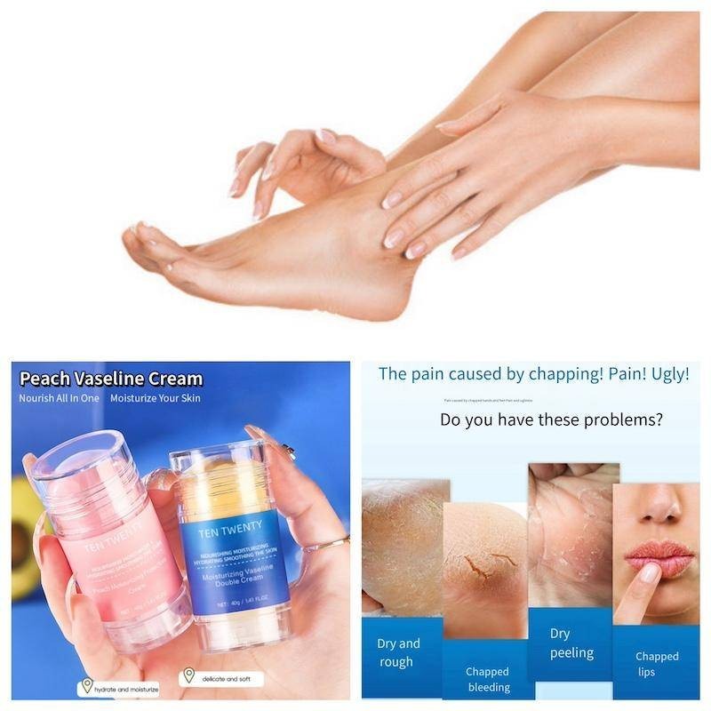 TENTWENTY Foot & hand cream for crack prevention, moisturizing ...
