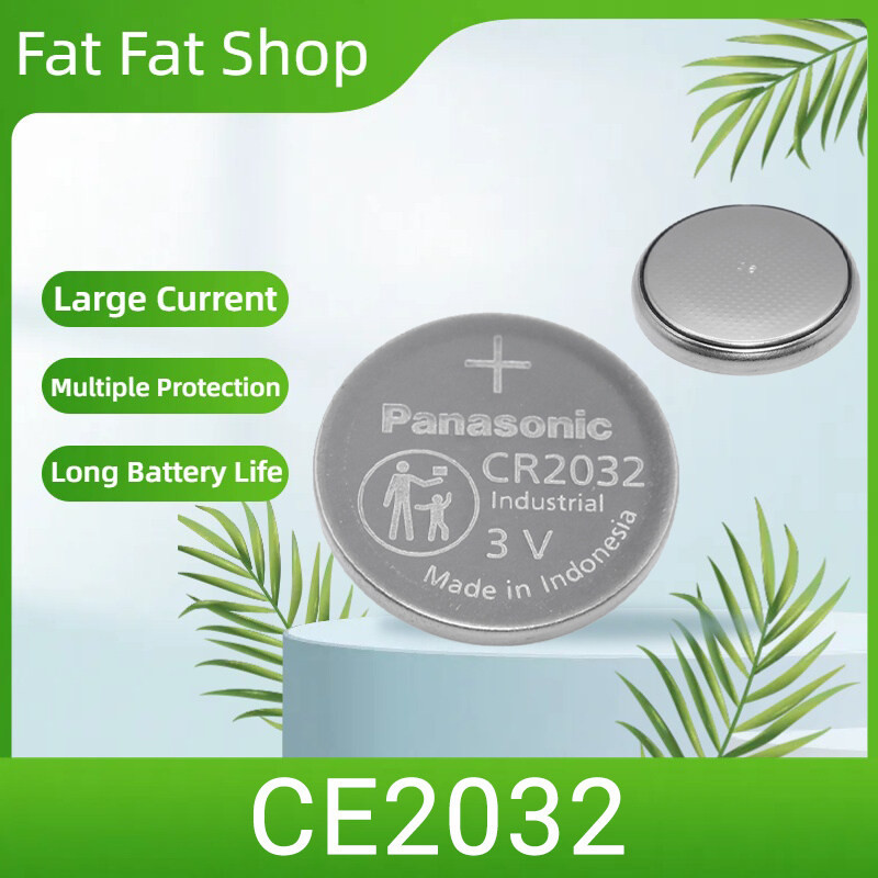 GG+Panasonic Coin Battery CR2032 button battery 3v CR 2032 lithium battery | Shopee Philippines
