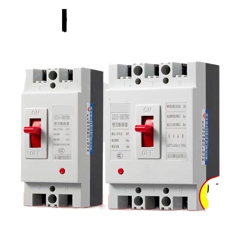 Shanghai people s air switch two-phase electric circuit breaker three ...