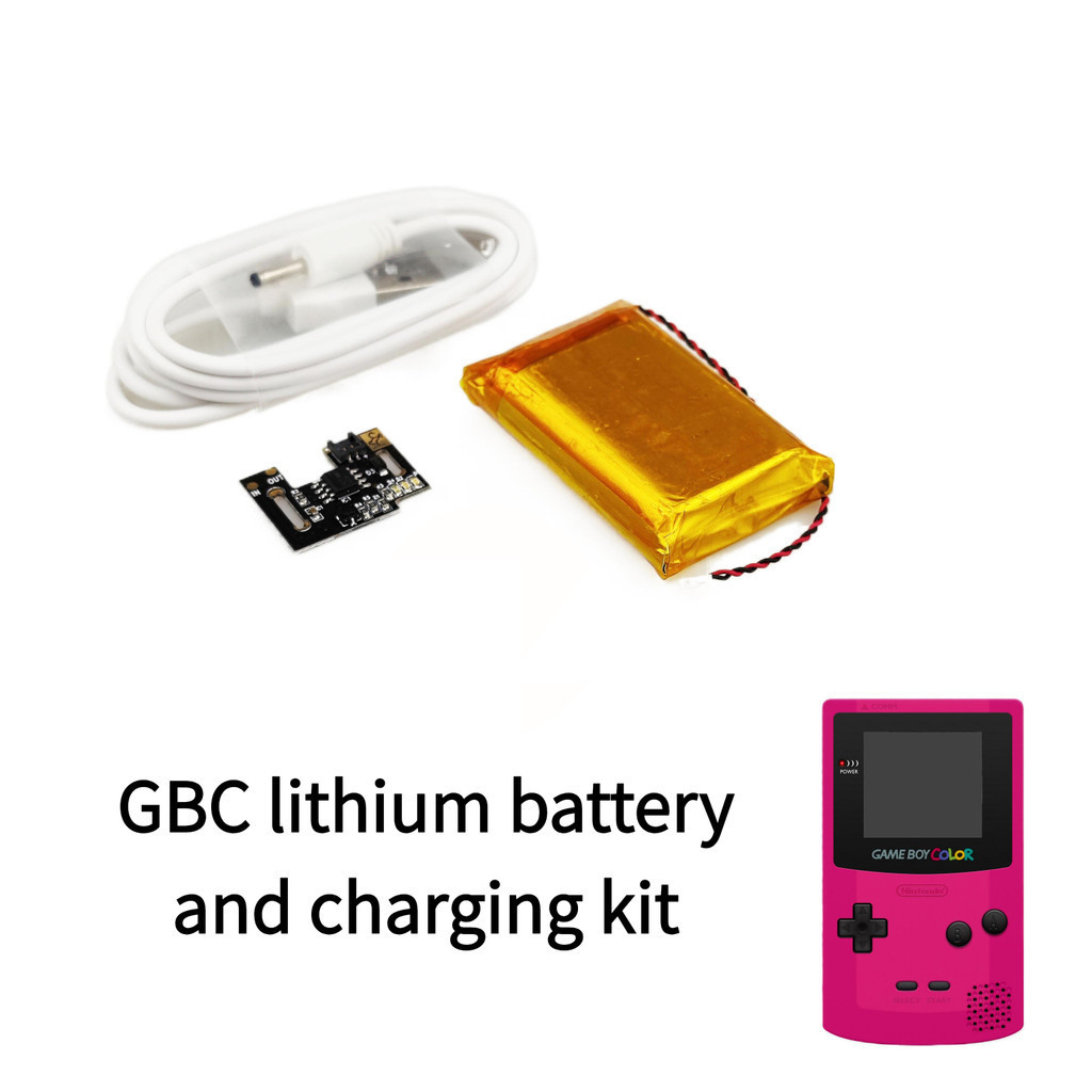 Gbc Handheld Upgrade Essential!Game Boy Color Battery Long Battery Life ...