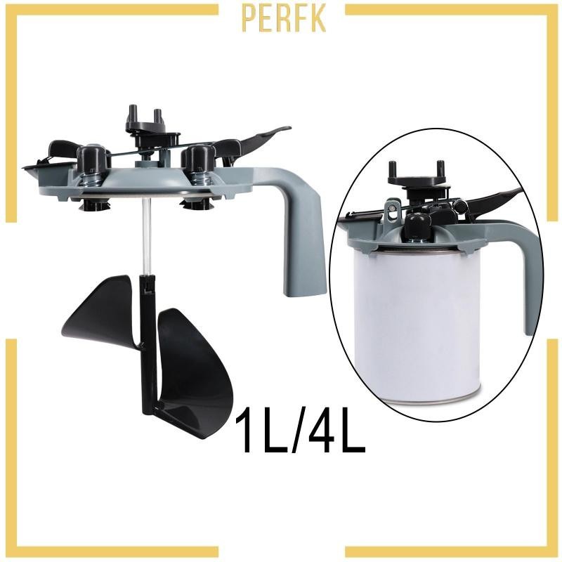 [Perfk] 1L/4L Paint Lid, Paint Mixer Shaker Paint Mud Lid Shaker ...