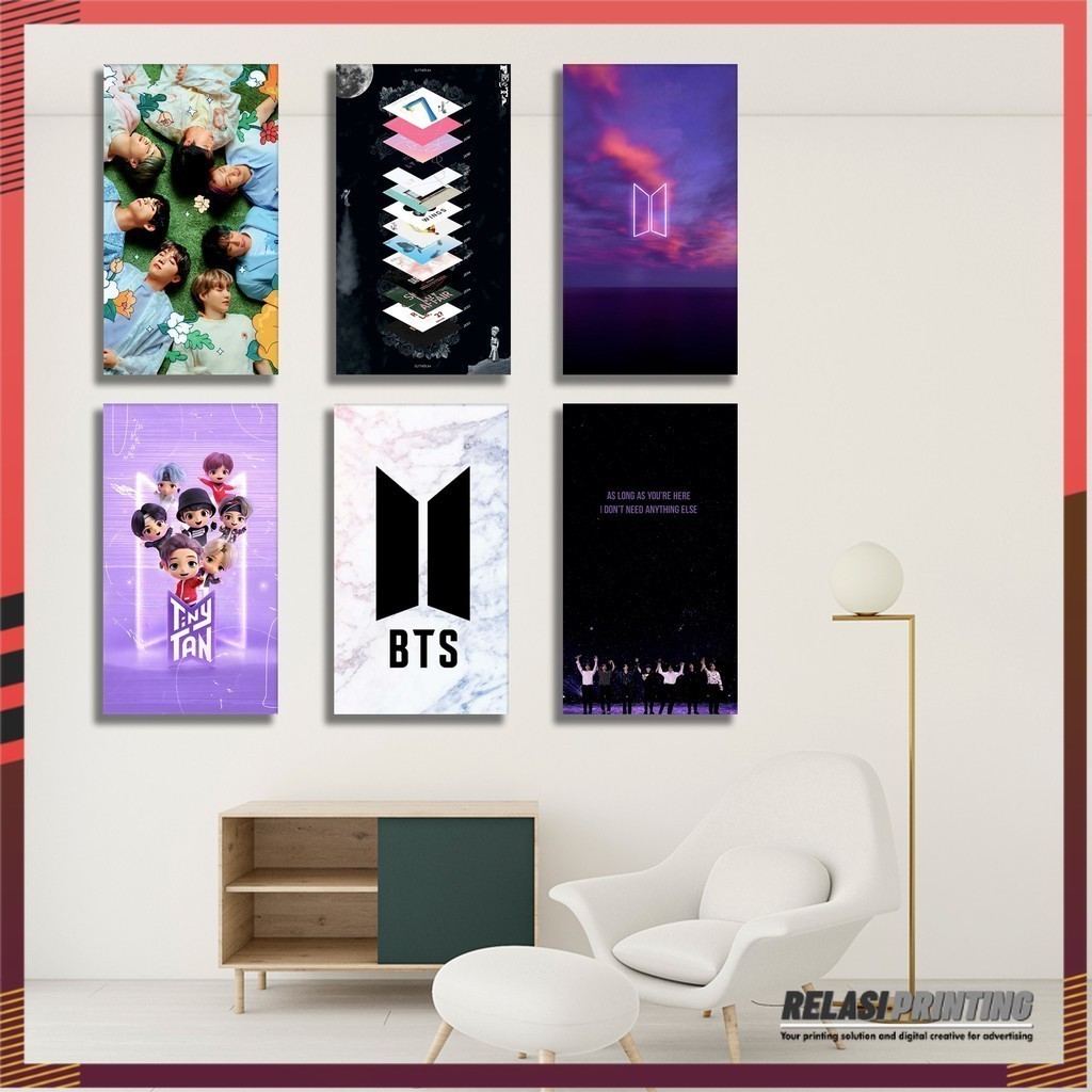 KAYU HIASAN DINDING Poster Wood Wall Hanging aesthetic Room Decoration ...