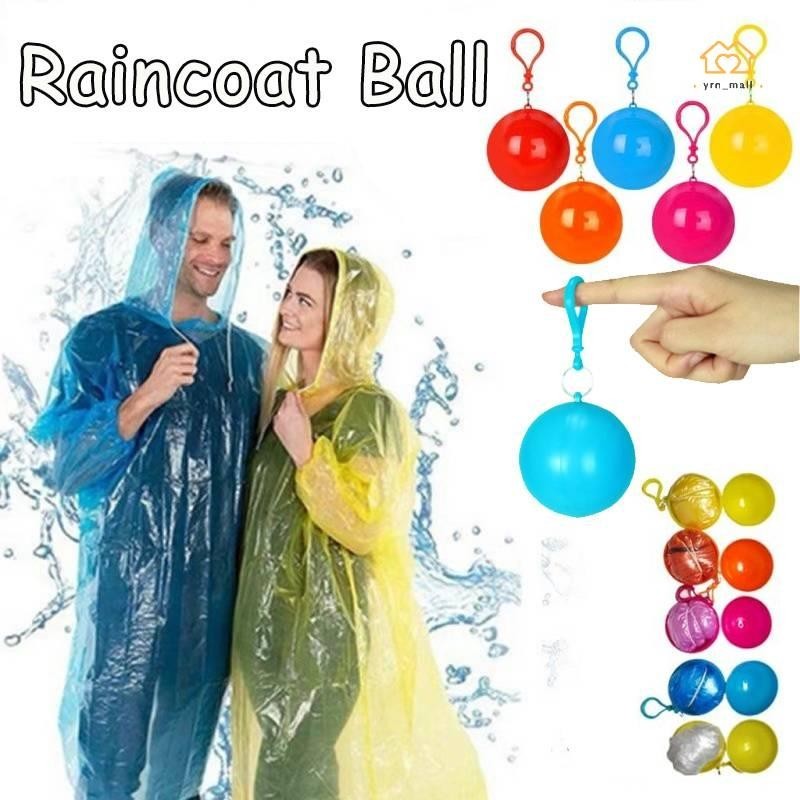 Disposable Raincoat Ball Mini Storage Ball Portable Outdoor Activities ...