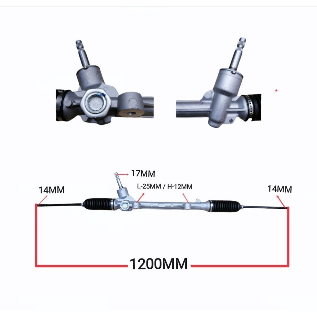 Steering Rack and Pinion (Electronic) Toyota Wigo 2014 - 2020 45510 ...