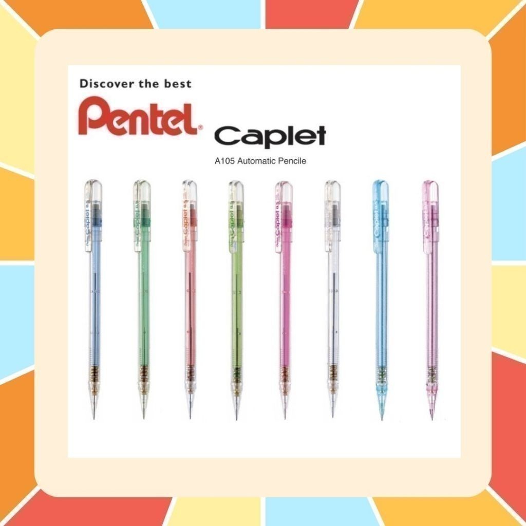 Pentel Caplet 105 Mechanical Pencil Size 0.5 MM Peeling Good To Use Not ...