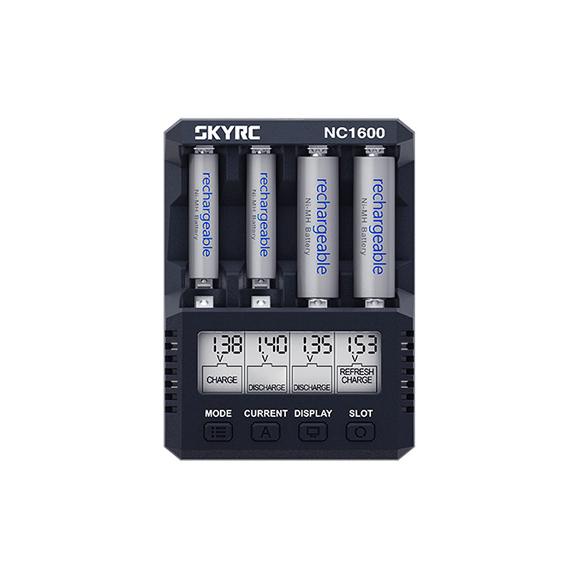 SKYRC NC1600 AA/AAA Battery Charger Discharge for 4 AA NiMH ...