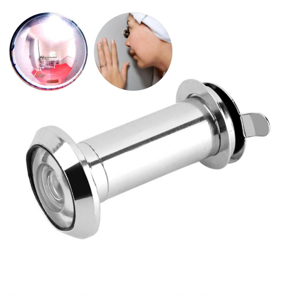 Ujewndju New Door Viewer Reverse Peephole 220 Degree Wide Viewing Angle ...