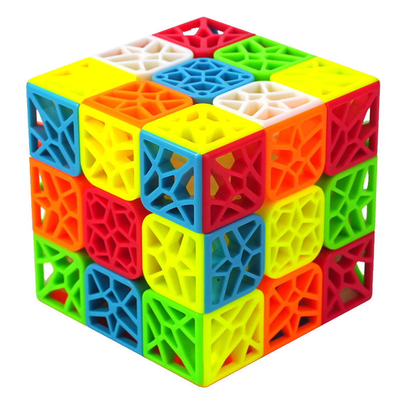 QiYi DNA concave 3x3 Stickerless Speed Cube Puzzletoys for children ...