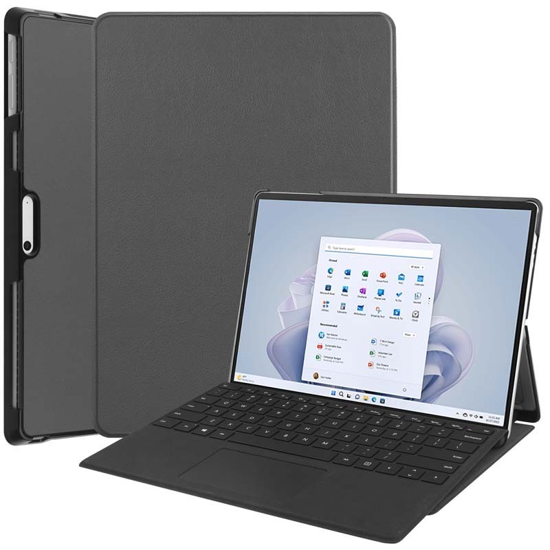 PU leather case for Microsoft Surface Pro 11 flip cover SurfacePro 10 9 ...
