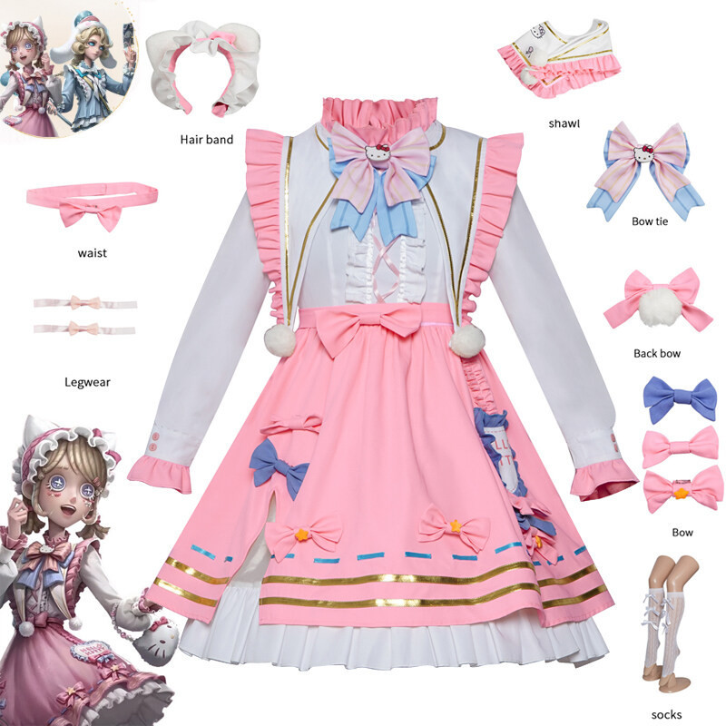 Anime Emma Woods Cosplay Game Identity V Cosplay Costume Gardener ...