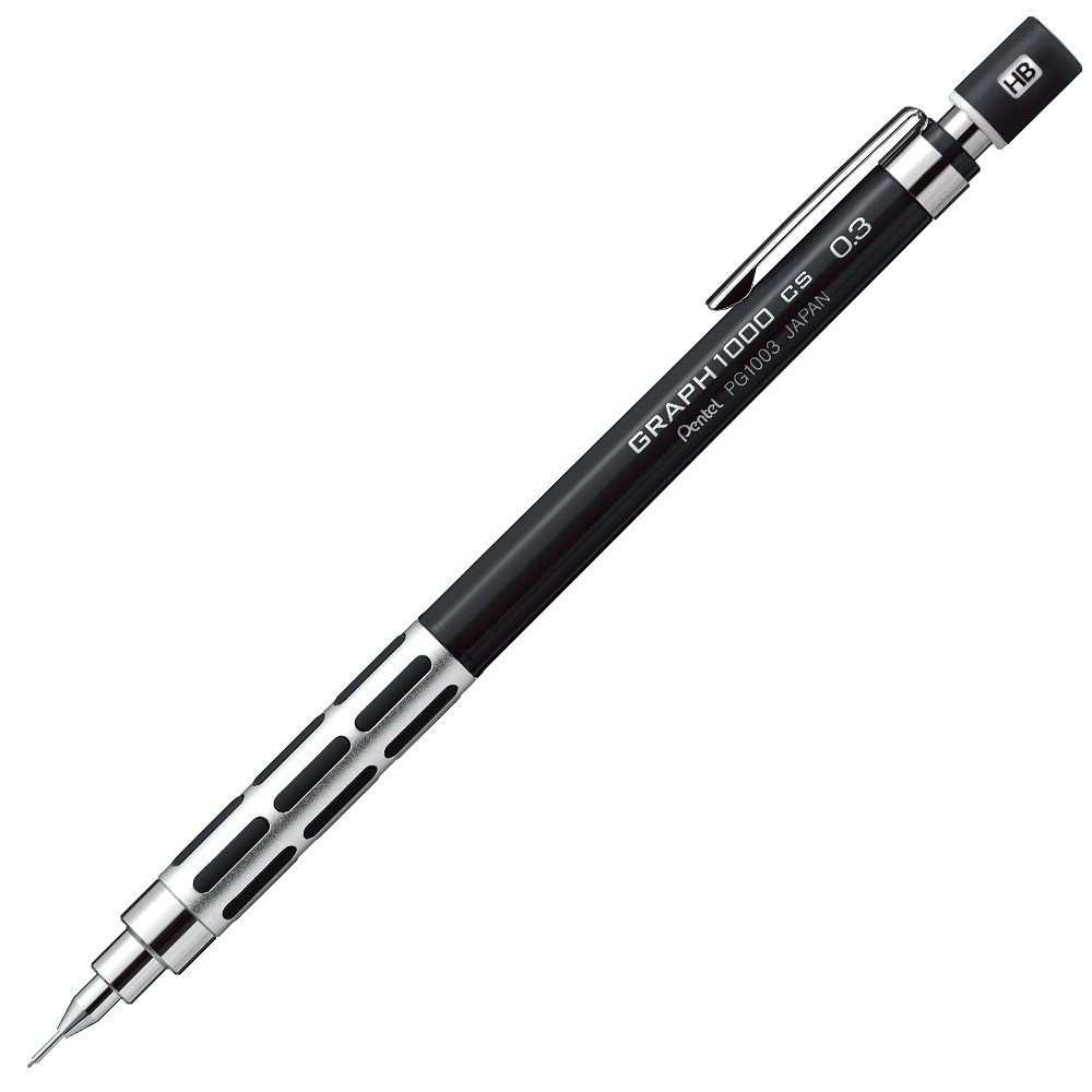 Pentel Sharpie Graf 1000CS XPG1003CSA 0.3mm black barrel [Direct From ...