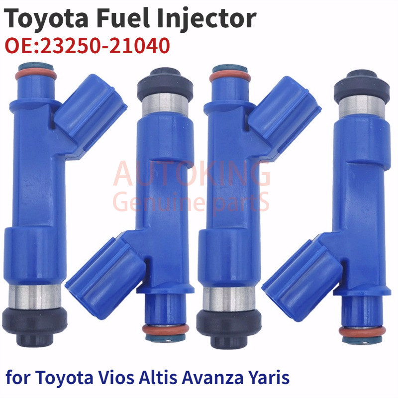 Fuel Injector for Toyota Vios Altis Avanza Yaris 2PIN 12 HOLES OE ...