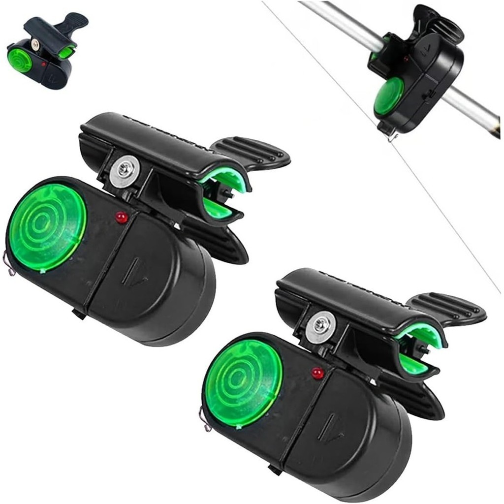 Fishing Bite Alarm with LED Light, Sound Fish Bite Indicators, Smart ...