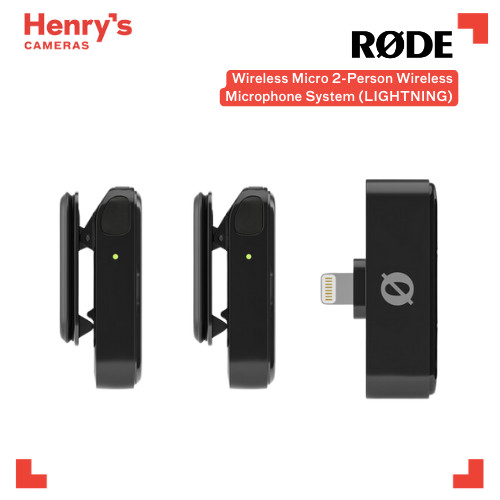 RODE Wireless Micro 2-Person Ultracompact Wireless Microphone System ...