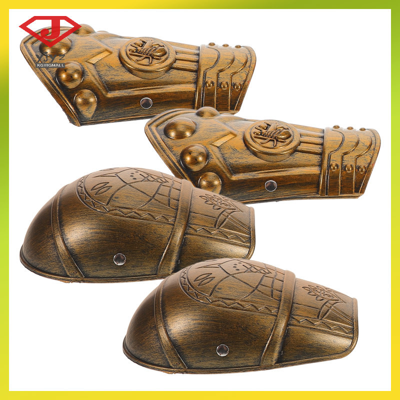 Shoulder and Set Pauldron Makeup Costume Props Medieval Armour Child ...