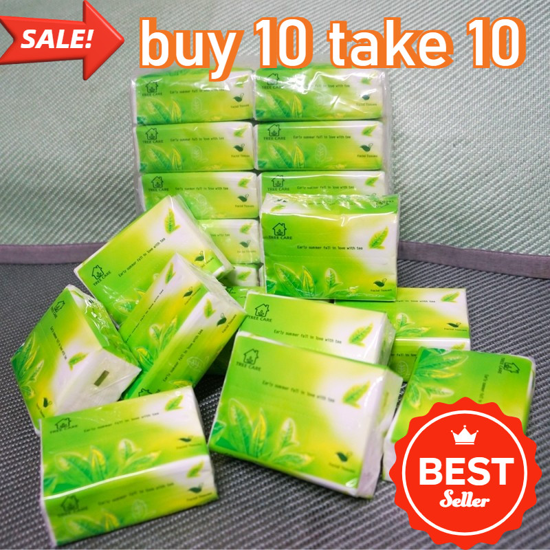 TREE CARE Facial Tissue Paper Home Use Tissue Paper BUY ONE TAKE ONE ...