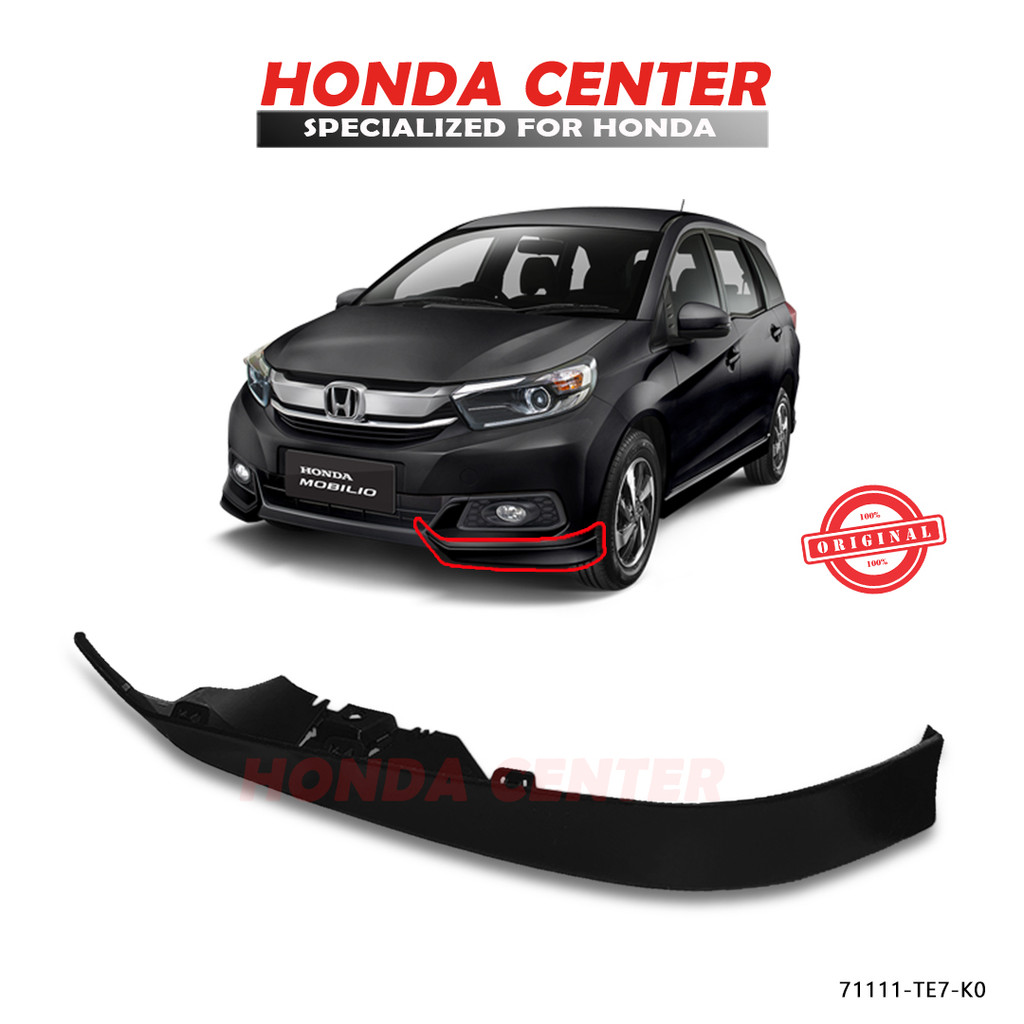Lips Spoiler Bumper Garnish Bumper Body Kit Honda Mobilio | Shopee ...