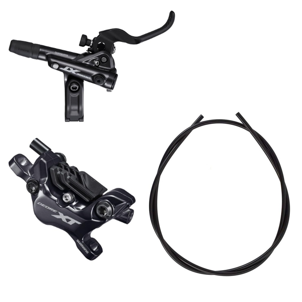 SHIMANO DEORE XT BL-M8100 Resin JKIT/Lever, Caliper, Hose, Oil Filling ...