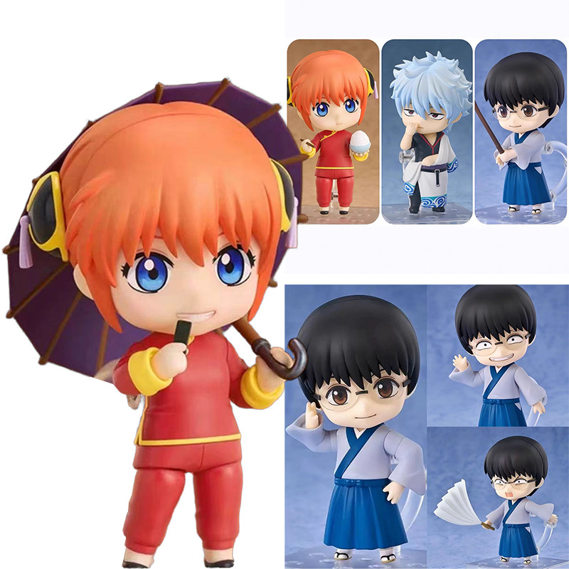 Kagura Action Figure Shimura Shinpachi GINTAMA Nendoroid Sakata Gintoki ...