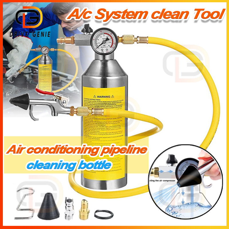 Air-conditioning Pipe Cleaning Bottle Flushing Tank Maintenance and ...