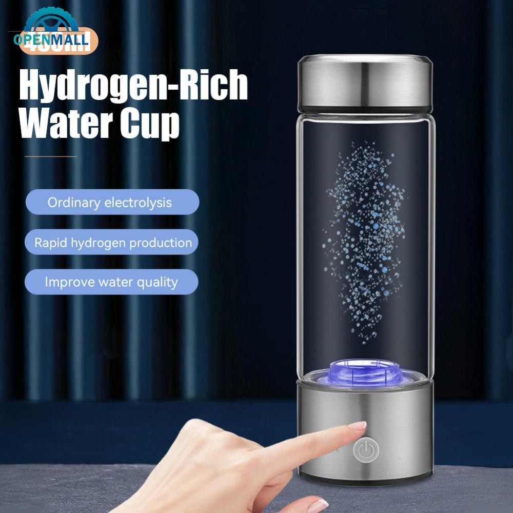 OPENMALL 450ml Hydrogen-Rich Water Cup Electric Hydrogen Absorption ...