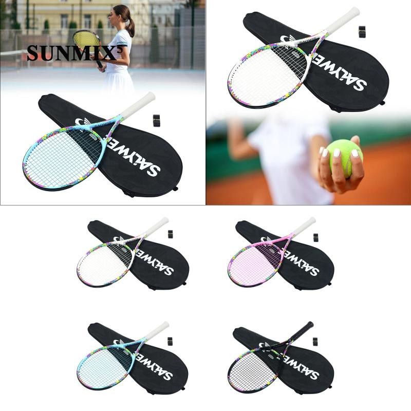 [Trend Sport] Tennis Racket with Bag Equipment Professional Men Women ...