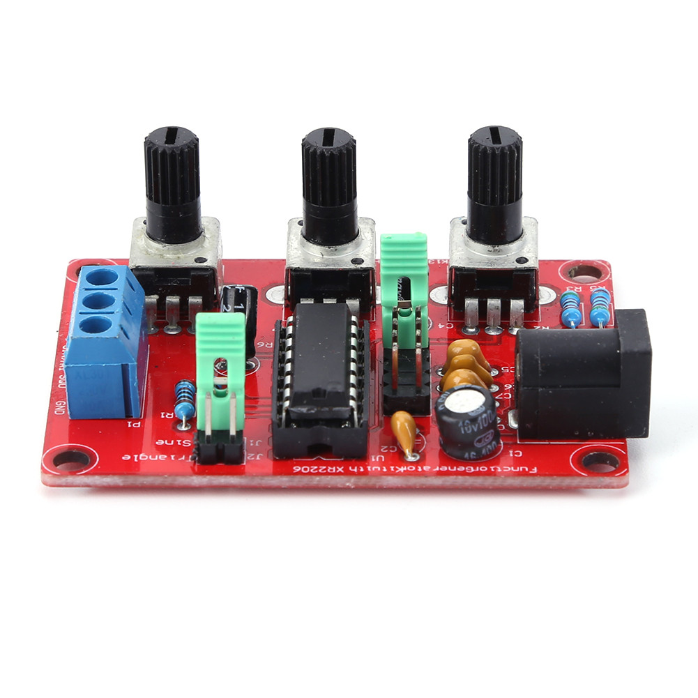 XR2206 Function Signal Generator DIY Kit 1Hz-1MHz Adjustable Frequency ...
