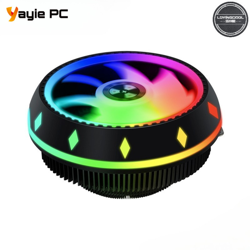 HSF UFO Universal CPU Cooler with Colorful LED Light for Intel & AMD ...