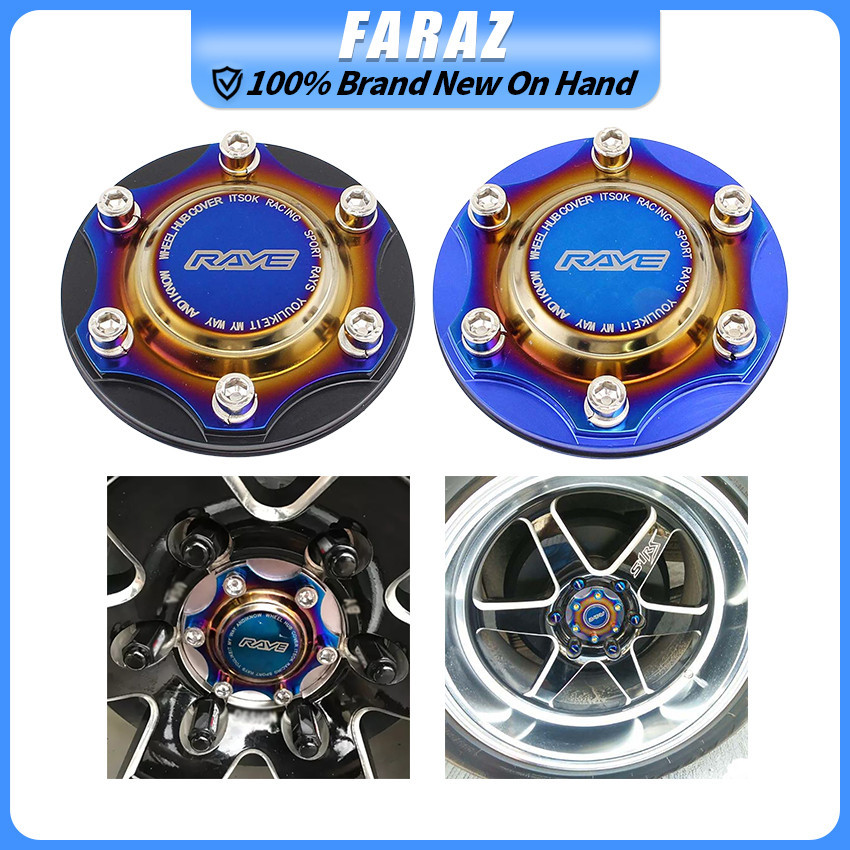 Universal 106mm Modified Car Wheel Center Rim Caps Hub Cap Cover ...
