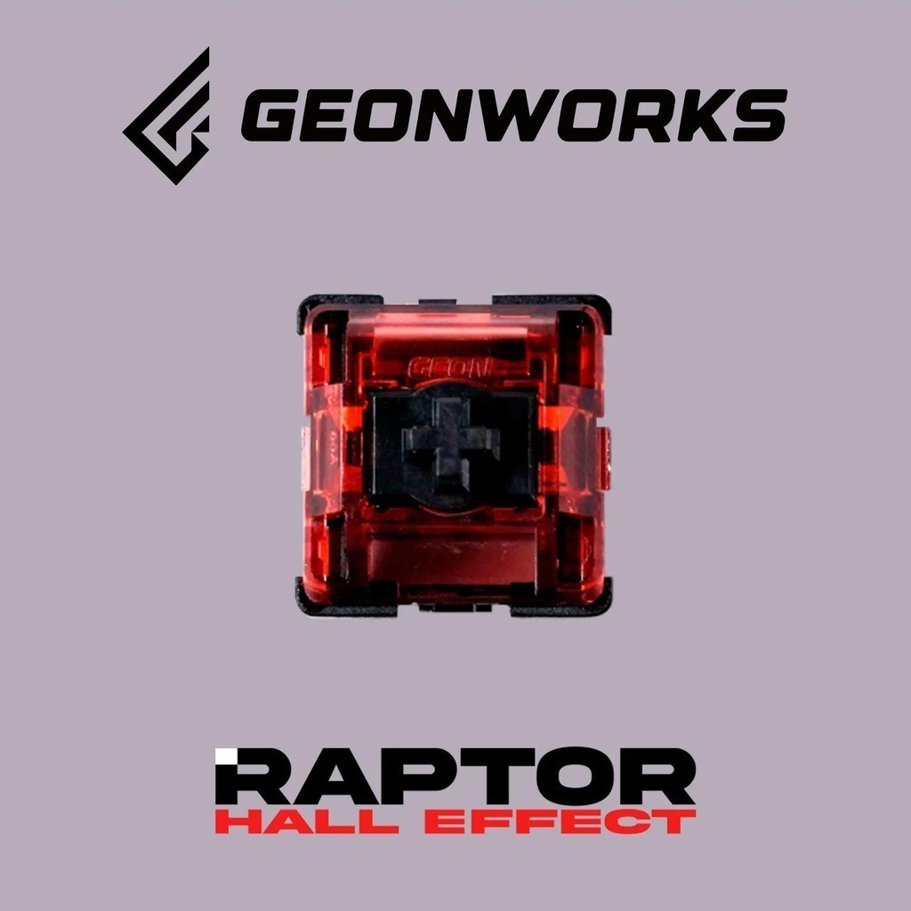 Geonworks Raptor Switch Radical version of Raptor MXExtreme fast trigger mechanical switch ...