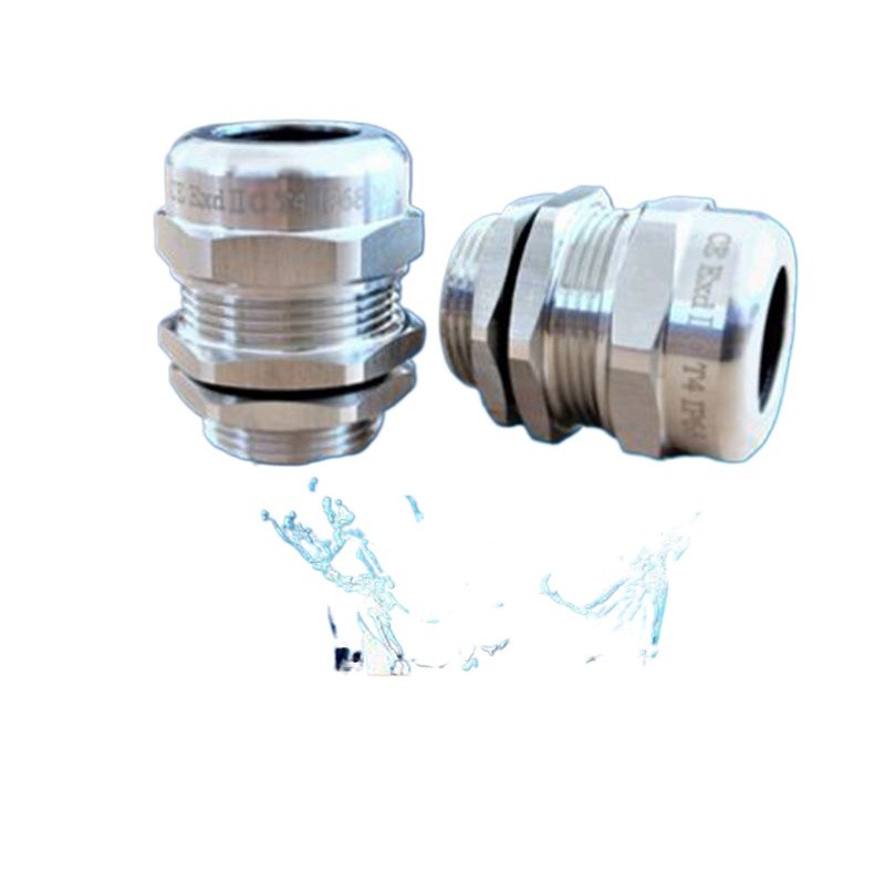304 stainless steel cable explosion-proof connector waterproof gland ...
