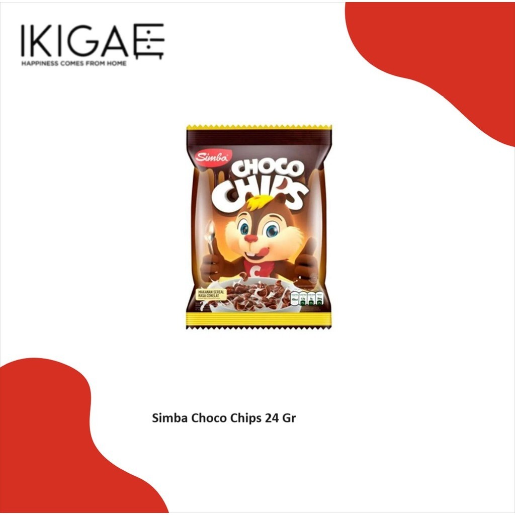 Simba CHOCO CHIPS / STRAWBERRY CHIPS 24 GR X 5 BKS | Shopee Philippines