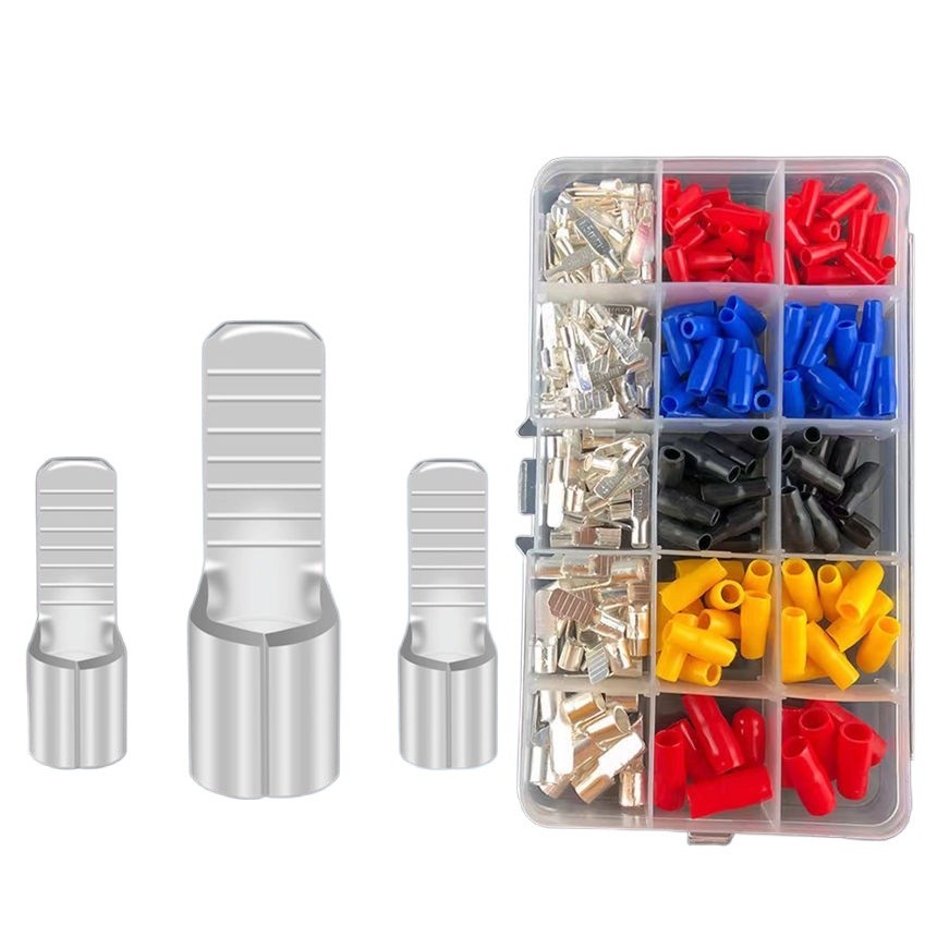 C45 empty open insert pin red copper copper nose terminal wire ear ...