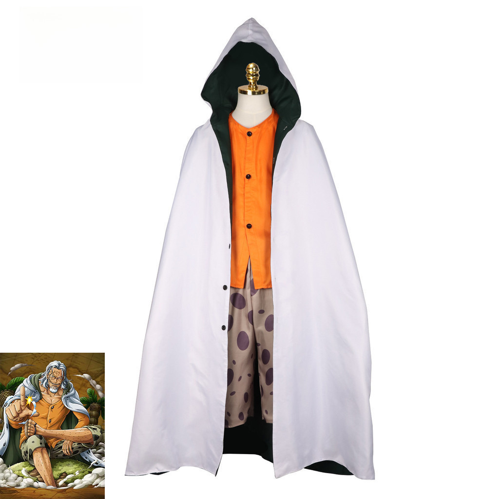One PIECE cos Clothing Rayleigh Costume Pluto Emperor Side Fly Master ...
