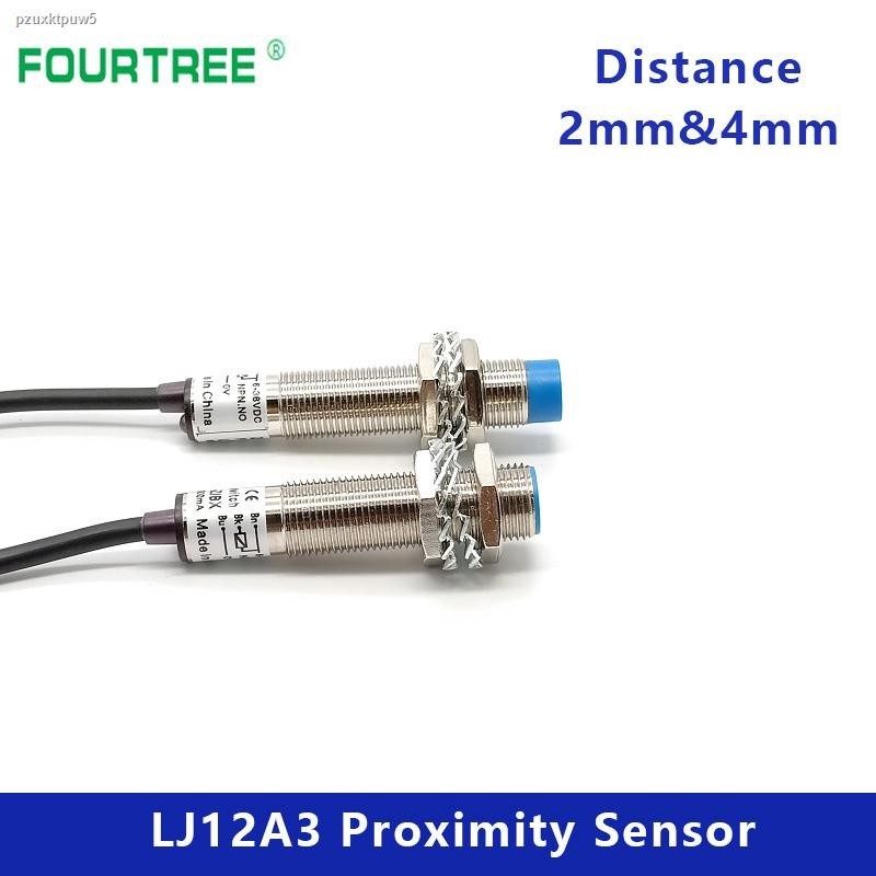 Proximity Sensor M12 Inductive Approach Switch Metal Detect Distance 2mm 4mm NO NC NPN PNP ...
